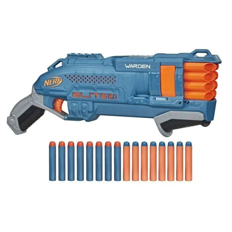 Jual NERF Elite 2.0 Warden DB8 Blaster Shotgun 8 x Next Gen Darts ...
