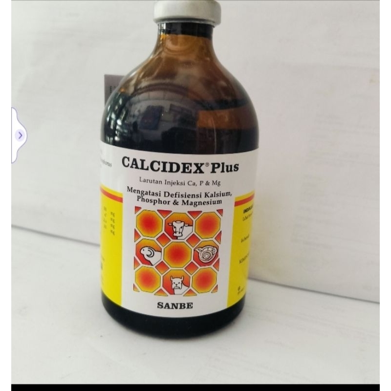 Jual Calcidex Plus 100ml mengobati lumpuh dan kekurangan kalsium ...