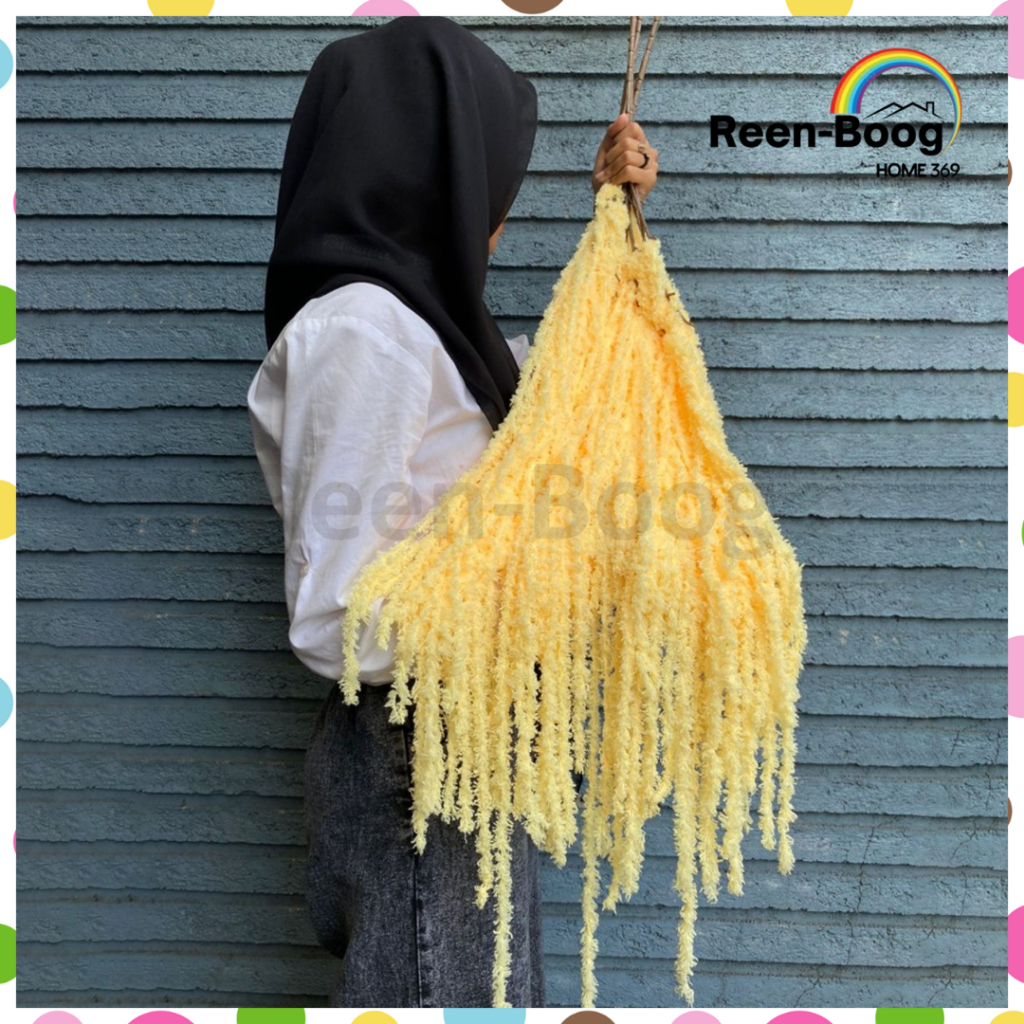 Jual JUNTAI WOLL AMARANTUS CAB 3 / BUNGA CANTIK DEKORASI PELAMINAN / PAJANGAN WARNA WARNI ...