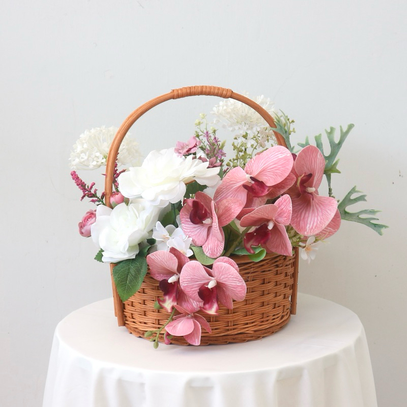 Jual BUNGA VAS KERANJANG / COD / PEONY ARTIFISIAL / BUNGA PALSU ...