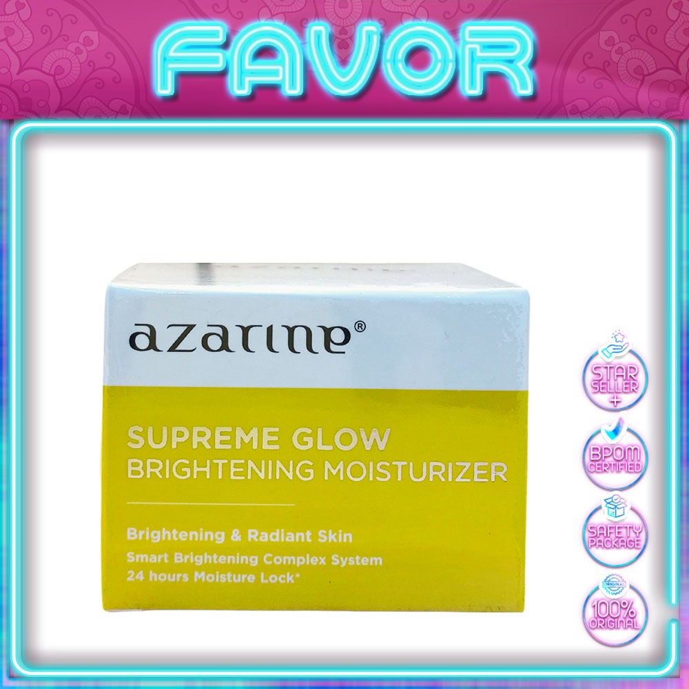Jual Azarine Supreme Glow Brightening Moisturizer 30g | Brightening ...