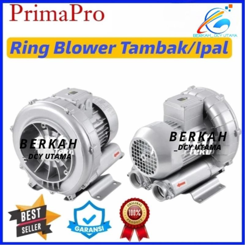 Jual Blower tambak 0,75HP Blower ipal Ring blower Vortex Rotor HB-550 220V | Shopee Indonesia