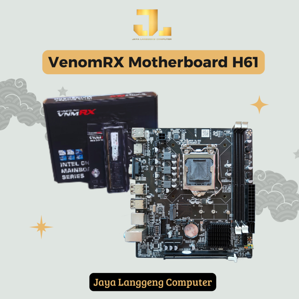 Jual Inboard VenomRX H61 / Motherboard VenomRX H61 | Shopee Indonesia