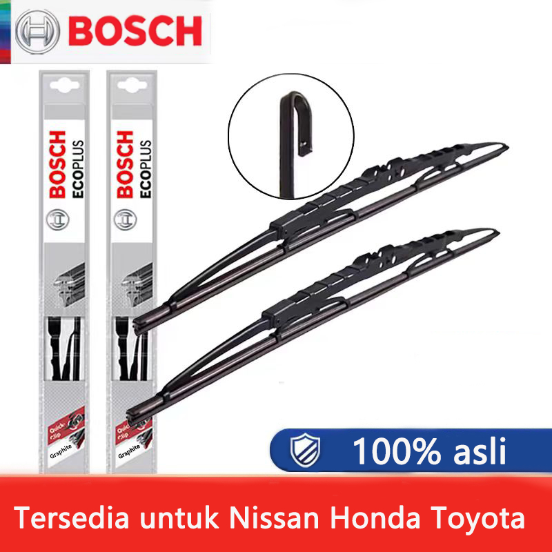 Jual Wiper Blade Bosch Advantage Kipas Kaca Depan Mobil / Frame Hook 14" 16" 18" 20" 22" 24" 26 ...