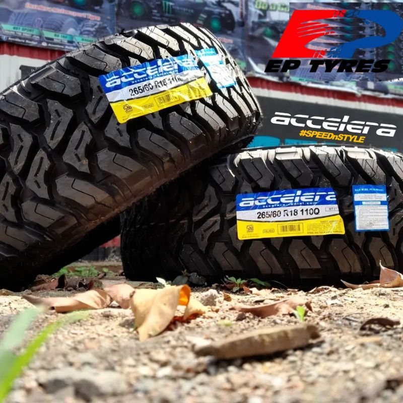 Jual BAN MOBIL OFF ROAD R18 265/60 ACCELERA M/T 01 BAN KEMBANGAN KASAR ...