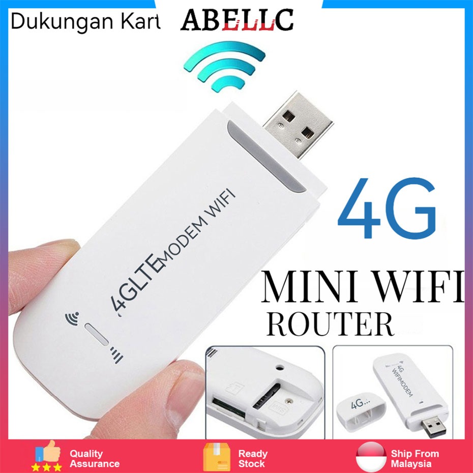 Jual [Ready Stock] Modem WIFI USB 4g All Operator LTE Modem USB 500Mbps ...