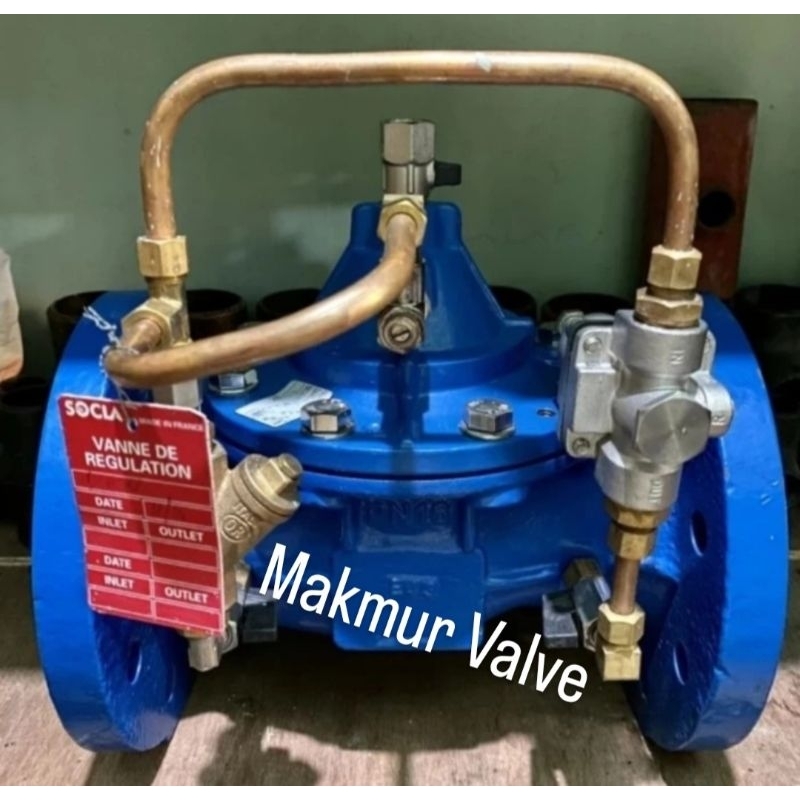 Jual PRESSURE REDUCING VALVE SOCLA MODEL CL 301 PN16 FLANGE 3" | Shopee ...