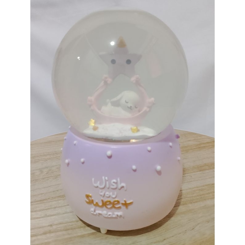 Jual Snowball Bola Musik Air Lampu Tidur | Shopee Indonesia