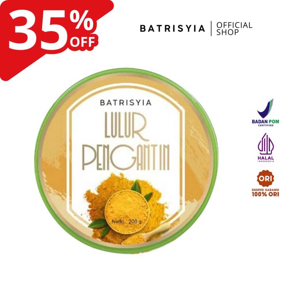 Jual Batrisyia Herbal Lulur Pengantin (Pencerah badan) | Shopee Indonesia