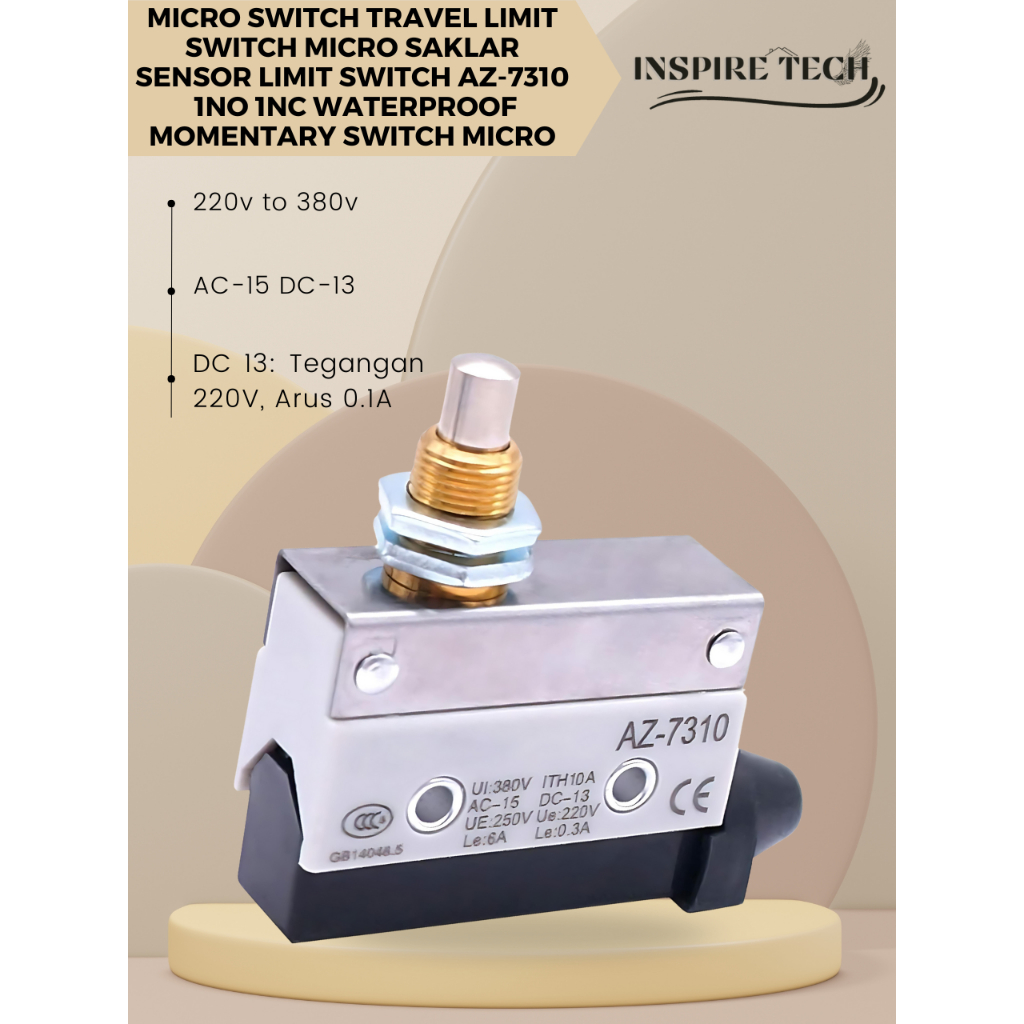 Jual Limit switch Micro Travel Limit Switch Small Horizontal Roller Lever Arm Silver Contacto ...