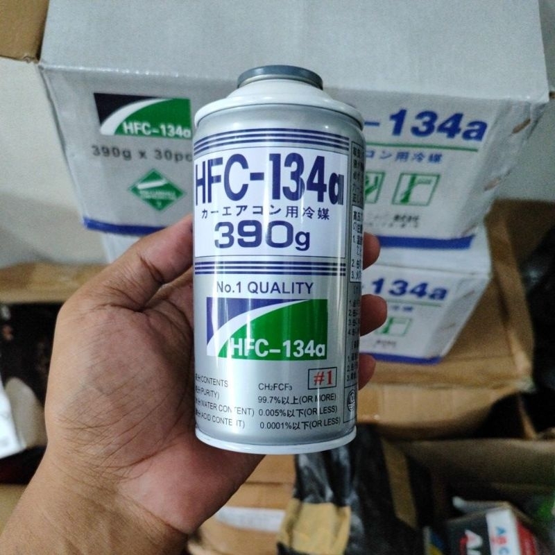 Jual NEW PREONN HFC #1 R134a 134a Refrigeran R134 134 gas ac kaleng ...