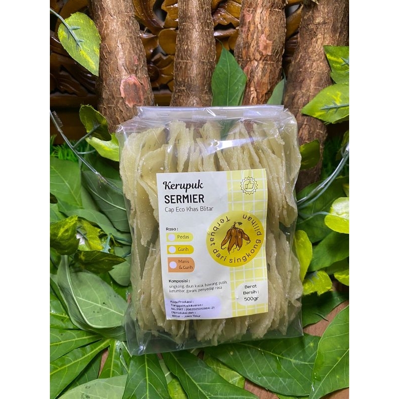 Jual Krupuk Samiler / Sermier Mentah Original (Gurih) [500 Gr] | Shopee ...