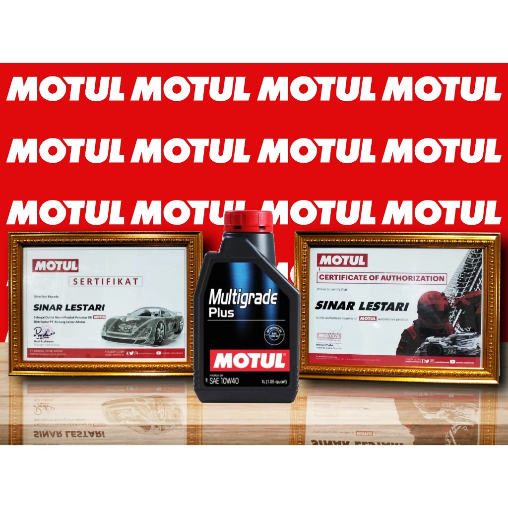 Jual Oli Mobil Motul MULTIGRADE PLUS 10W40 SP 1L | Shopee Indonesia