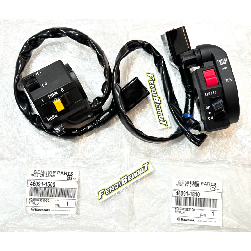 Jual HOLDER SAKLAR KANAN DAN KIRI NINJA R SS ORIGINAL 46091-1840 46091 ...