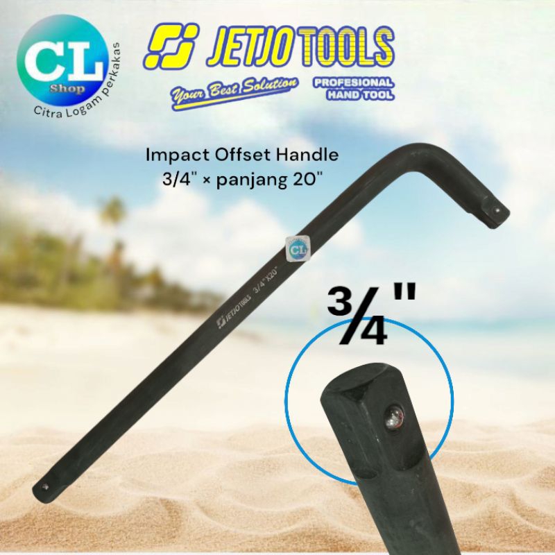 Jual STANG KUNCI SOCK L JUMBO 3/4" gagang mata sok panjang 50cm impact ...