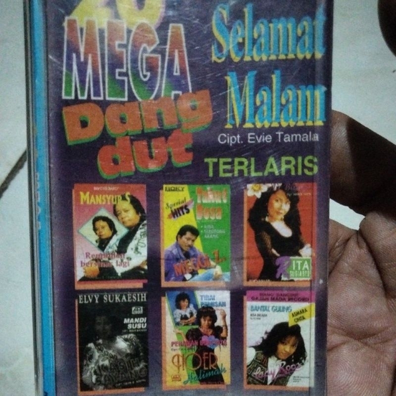 Jual kaset pita full box"20 MEGA DANGDUT" | Shopee Indonesia