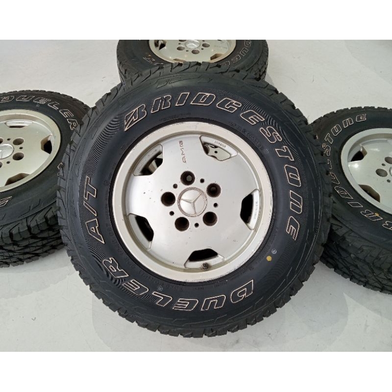 Jual Velg Mercy AMG Ori R15 G Class W460 W461 W462 W463 Pcd 5x130 Pelek ...