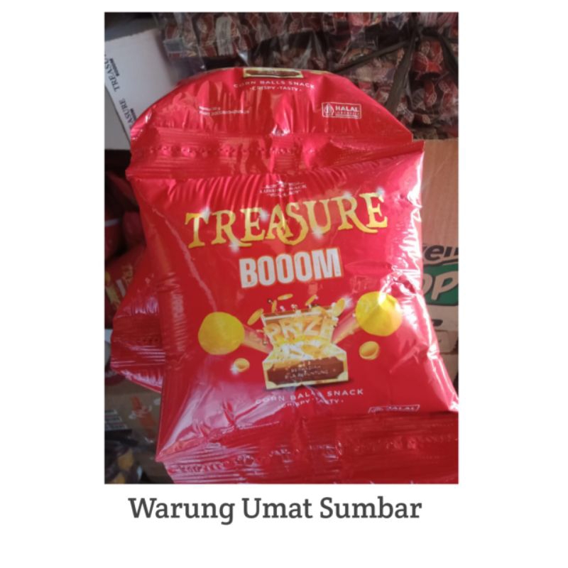 Jual Treasure Booom Snack Rasa Keju 10pcs | Shopee Indonesia