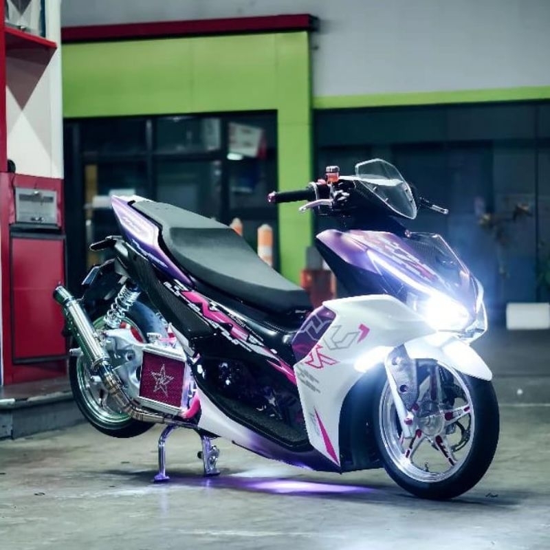 Jual STRIPING TRANSPARAN ALL NEW AEROX 155 NVX CUSTOM SUKA SUKA ...