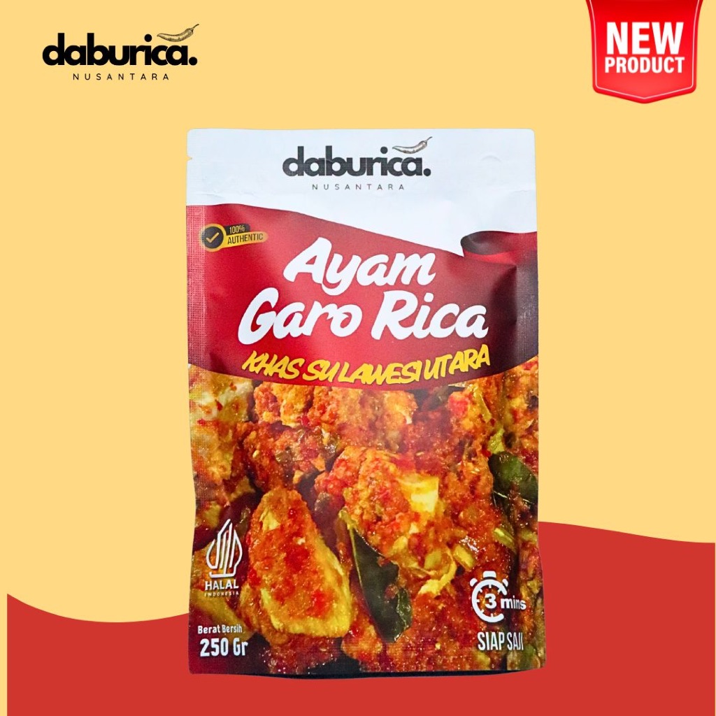Jual Ayam Garo Rica / Rica-Rica Siap Santap | Shopee Indonesia