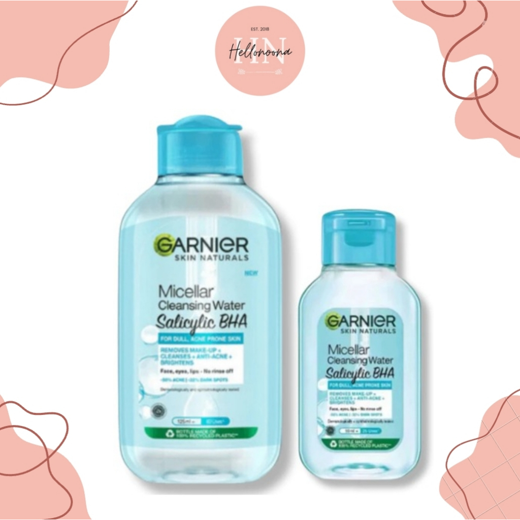 Jual GARNIER - Micellar Cleansing Water Salicylic Blue Skin Care 50ml ...