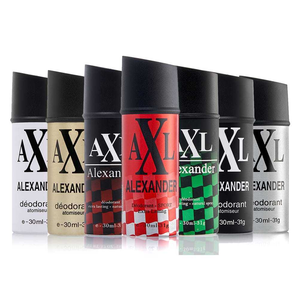 Jual AXL Alexander Deodorant Spray 150ml | Shopee Indonesia
