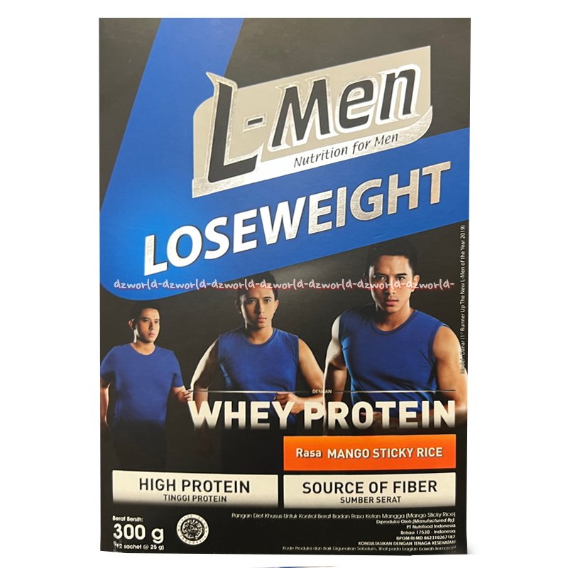 Jual L-Men Loseweight 300gr Rasa Mango Sticky Rice High Protein Susu ...