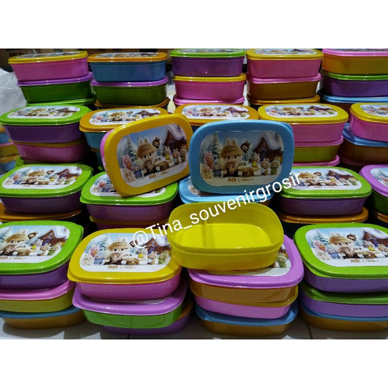 Jual KOTAK MAKAN LABUBU//LUNCH BOX LABUBU//LUNCH BOX custom desain min ...