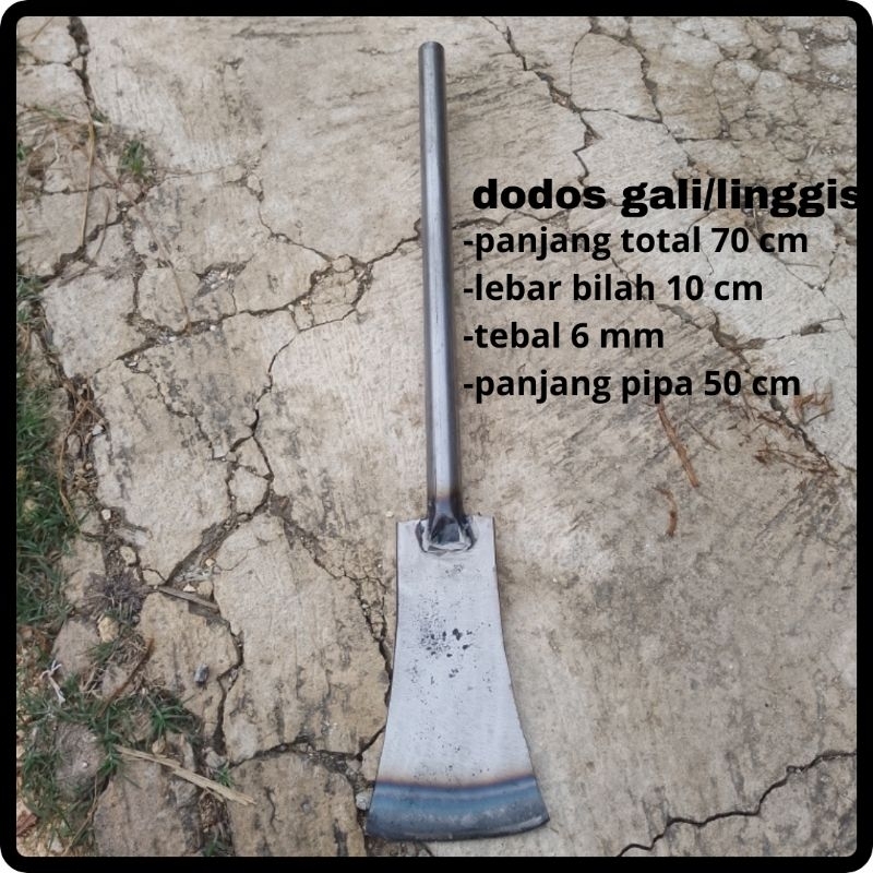 Jual dodos galian tanah linggis besar gagang besi alat penggali tanah ...