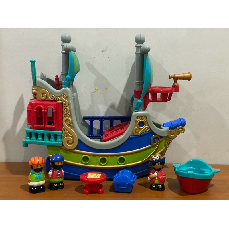 Jual ELC Happyland Fairy Tale Pirate Ship preloved | Shopee Indonesia