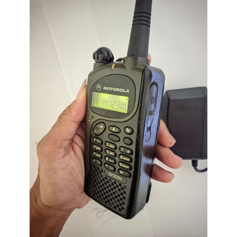 Jual HT Motorola Gp2000 VHF | Shopee Indonesia