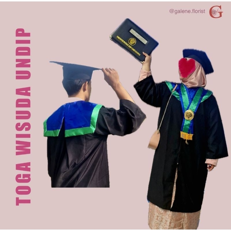 Jual Toga UNDIP / Toga Wisuda Universitas Diponegoro / Toga Wisuda ...