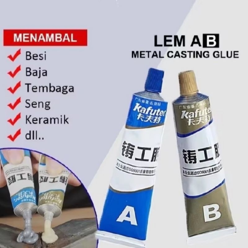 Jual Lem besi AB 100 gram Tahan Panas Multifungsi Industrial Repair ...