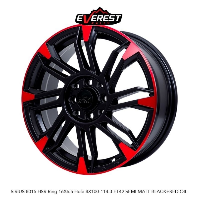 Jual velg mobil brio ayla jazz yaris hsr sirius ring 16 lebar 65 hole 4 ...