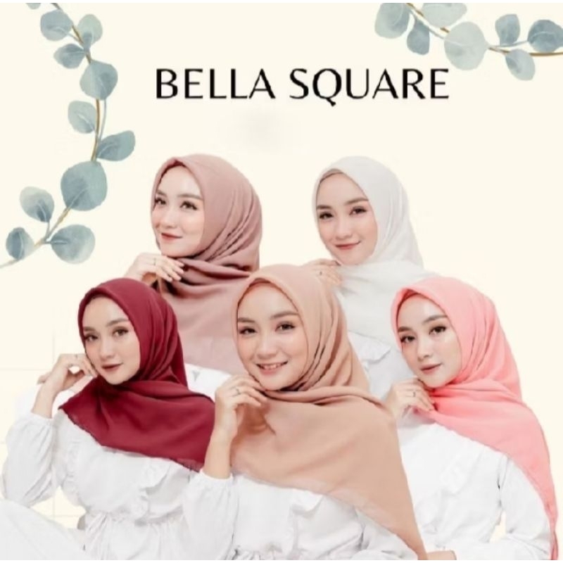 Jual BELLA SQUARE SEGIEMPAT BELLA SQUARE HIJAB BELLA SQUARE | Shopee ...