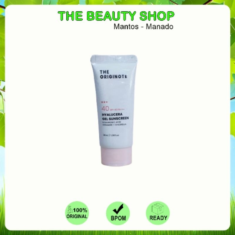Jual Manado The Originote Hyalucera Gel Sunscreen Spf 40 PA+++ 30ml ...