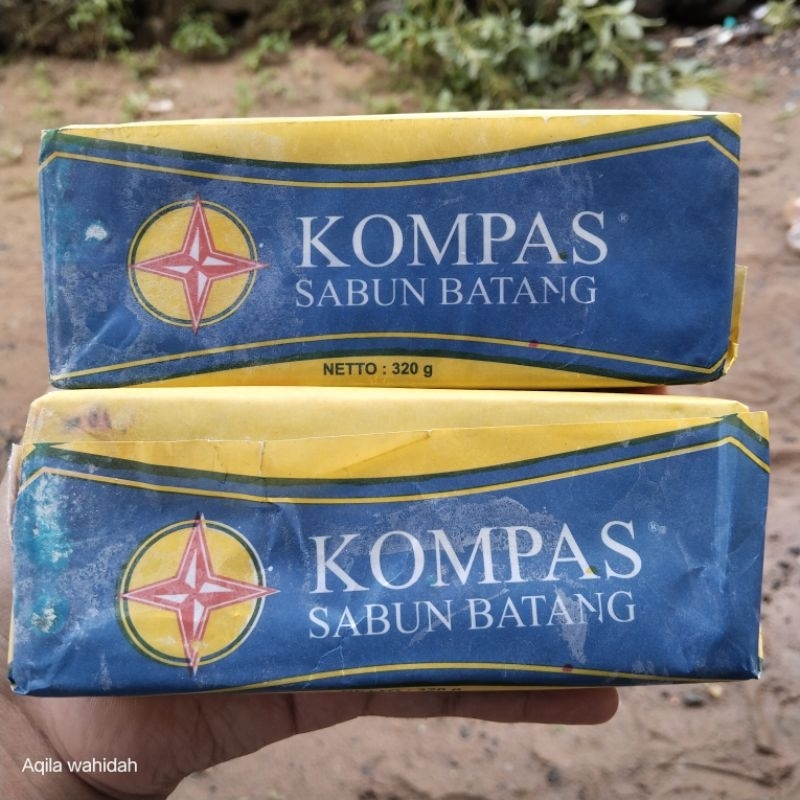 Jual Sabun batang kompas anti noda/Sabun Jadul Serbaguna | Shopee Indonesia