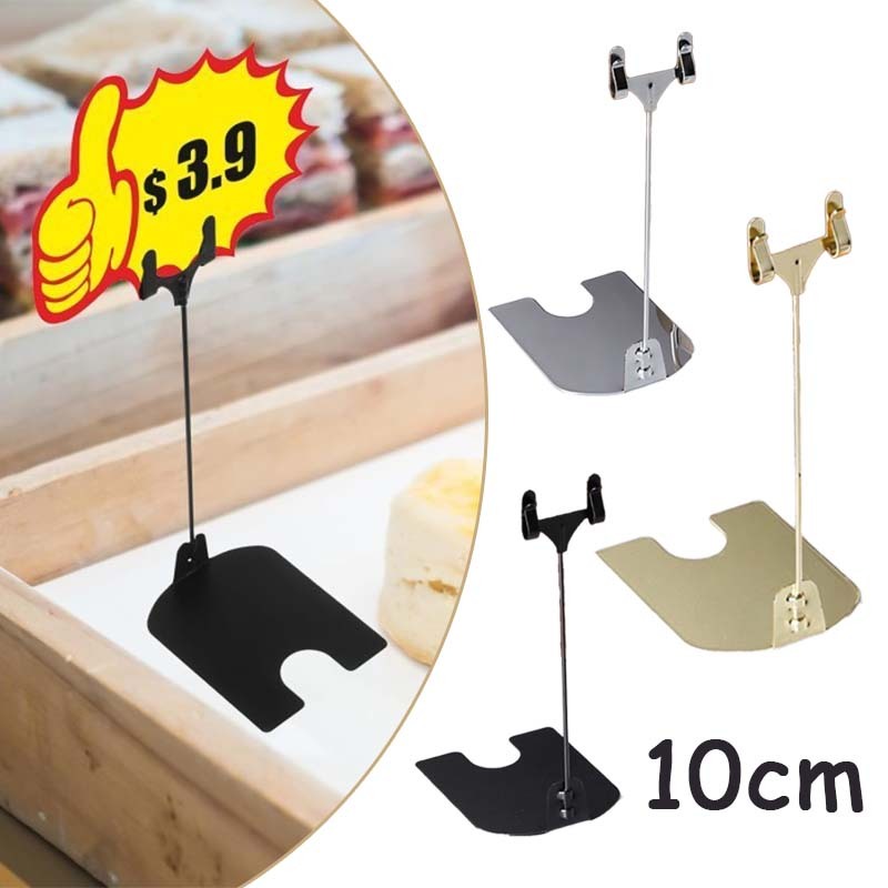 Jual 10cm Table Menu Stand /Stand Card Holder Price Holder Price Tag ...