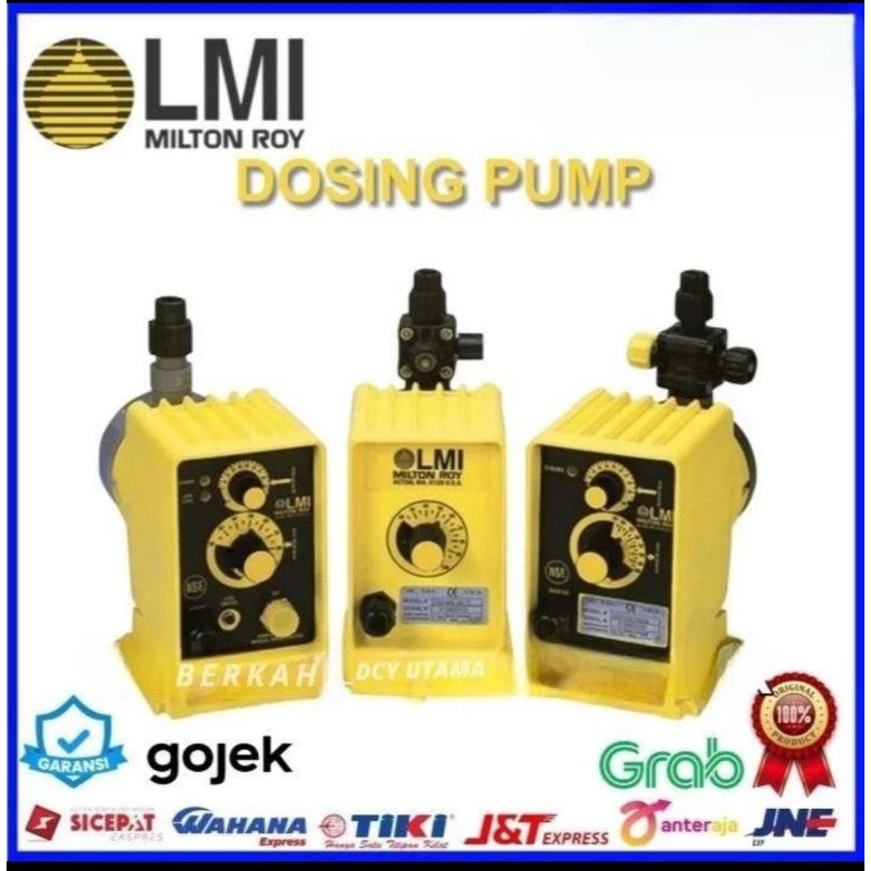Jual Dosing Pump LMI Milton Roy P053-728NI Metering Pump chemical 3,8 LPH | Shopee Indonesia