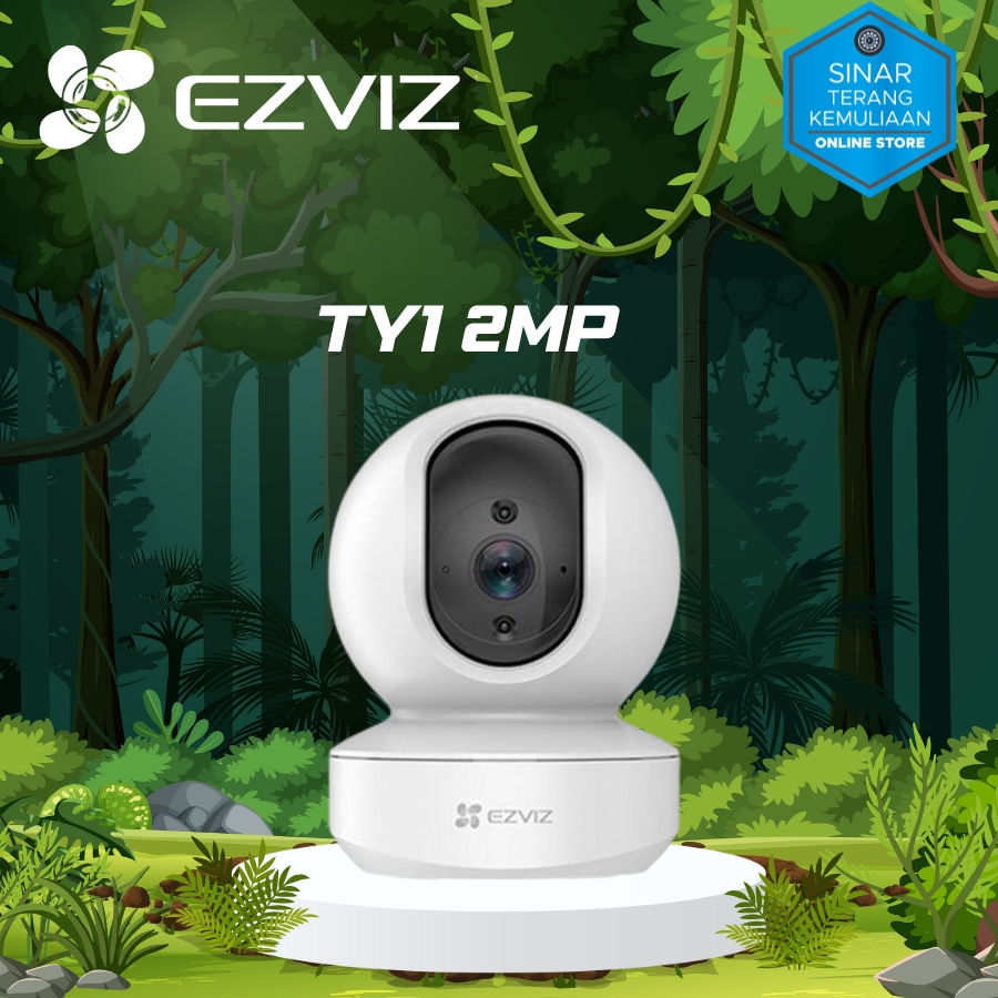 Jual CCTV INDOOR WIRELESS EZVIZ TY1 2MP | Shopee Indonesia