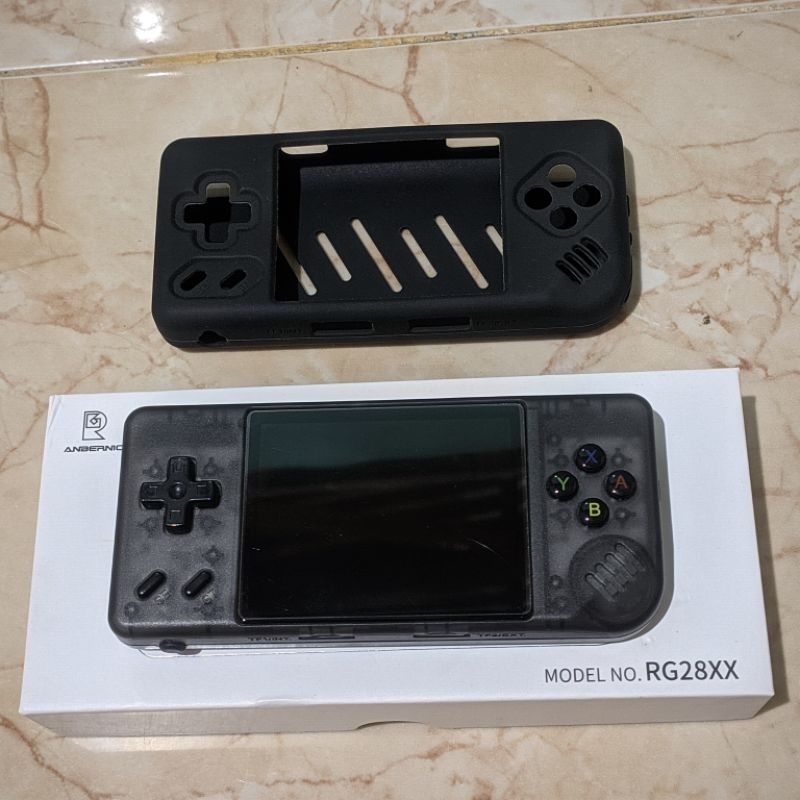 Jual Anbernic RG28XX transparan hitam 64GB | Shopee Indonesia