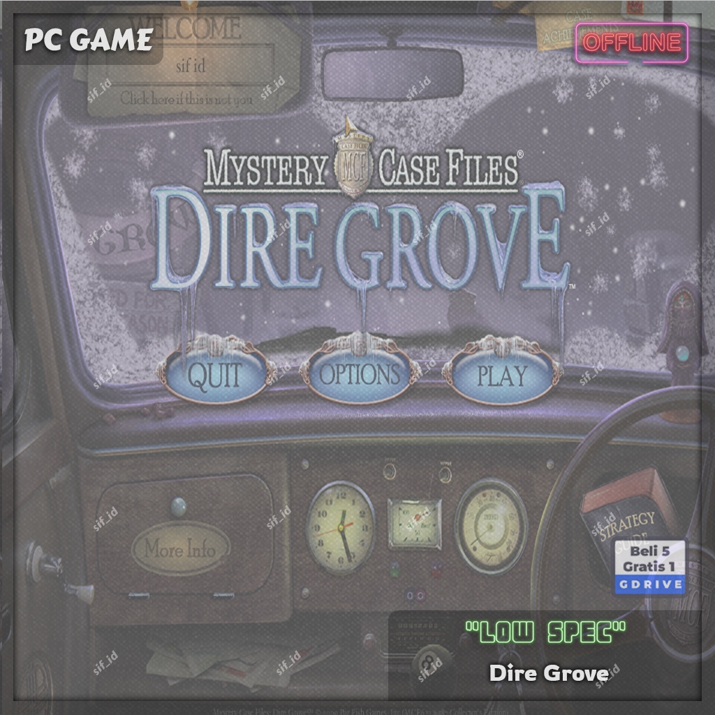 Jual Mystery Case Files Dire Grove - Mystery Case Files 6 - PC Game ...