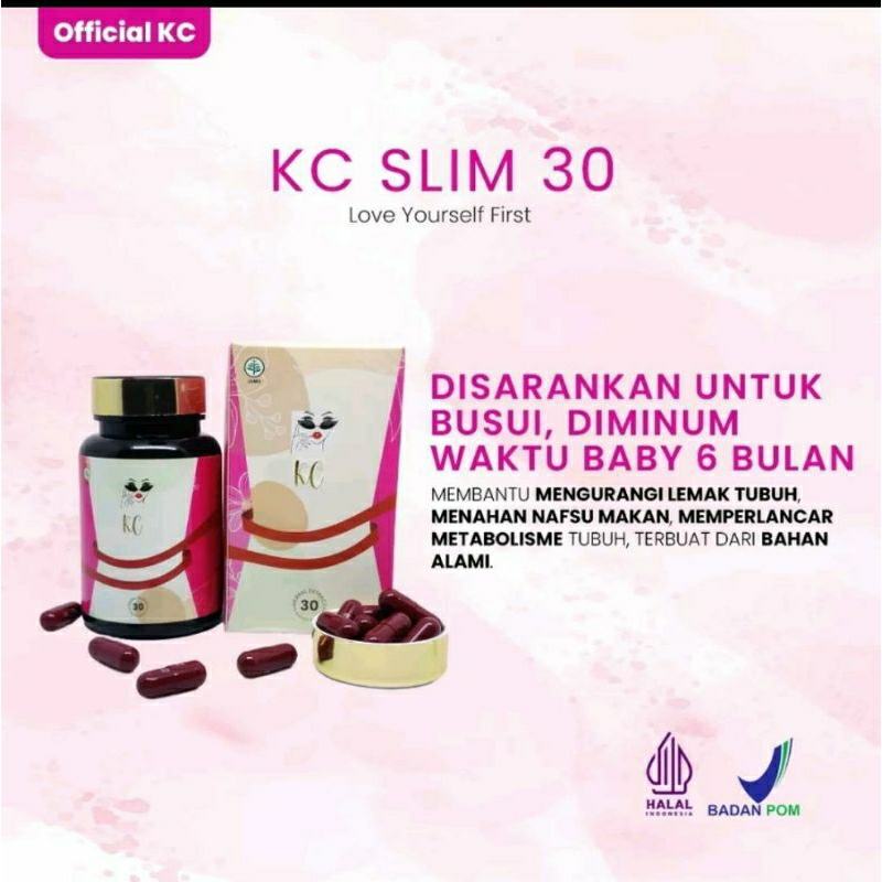 Jual !! TERVIRAL AMPUH!! KC SLIM ISI 30 PELANGSING ORIGINAL (RESELLER ...
