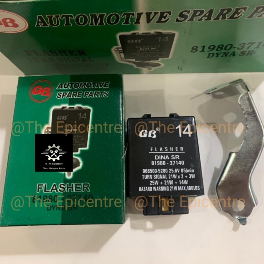 Jual Flasher Flaser Dutro 125 HT 24V 5PIN GB 81980-37140 | Shopee Indonesia