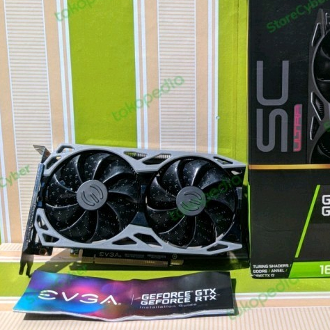 Jual VGA EVGA SC ULTRA GTX 1660 SUPER 6GB DDR6 GTX1660SUPER GTX1660 SUPER GTX 1660S | Shopee ...