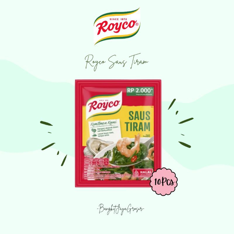 Jual ROYCO Saus Tiram Sachet 25gr - 10 Sachet | Shopee Indonesia