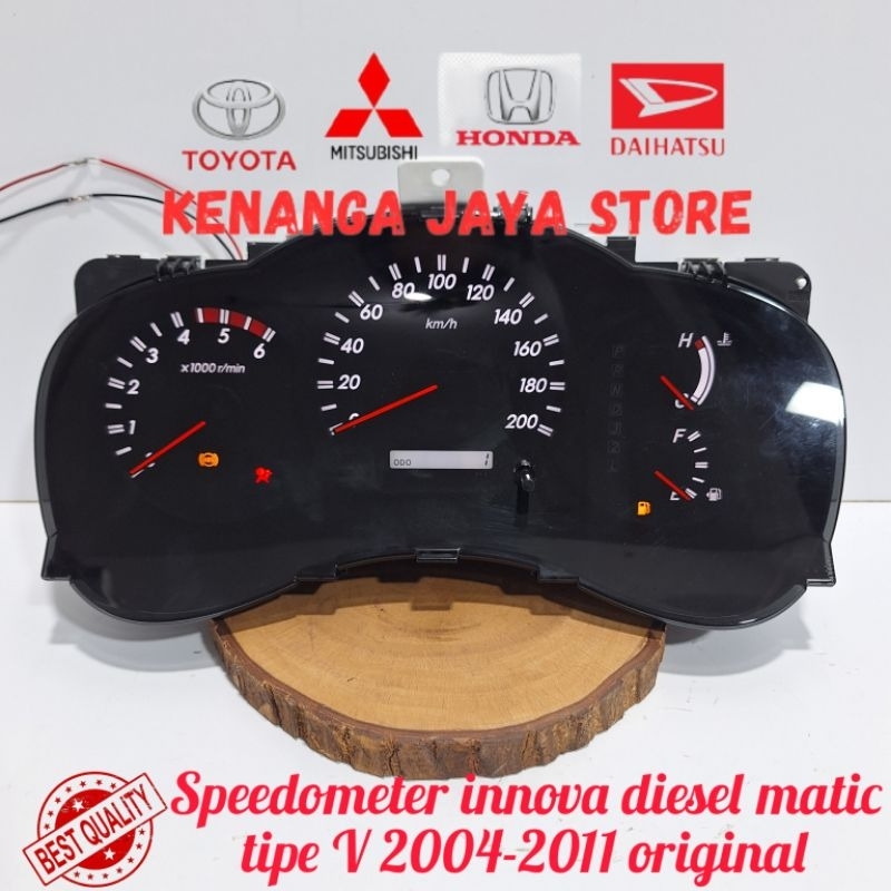 Jual speedometer / kilometer innova diesel matic tipe V 2004-2010 ...