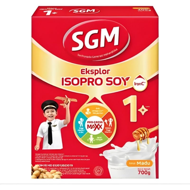 Jual SGM Soya 1+ Rasa Vanila / Madu 700Gr | Shopee Indonesia