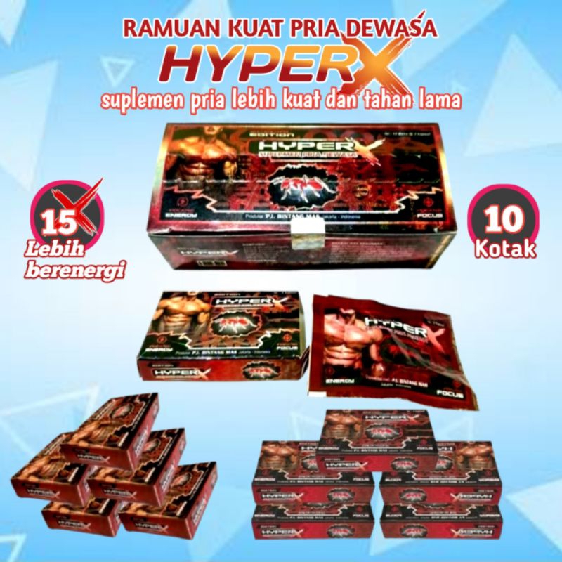 Jual HYPERX Kpasul kuat dan lebih tahan lama paling di cari terlaris original kapsul alami ...