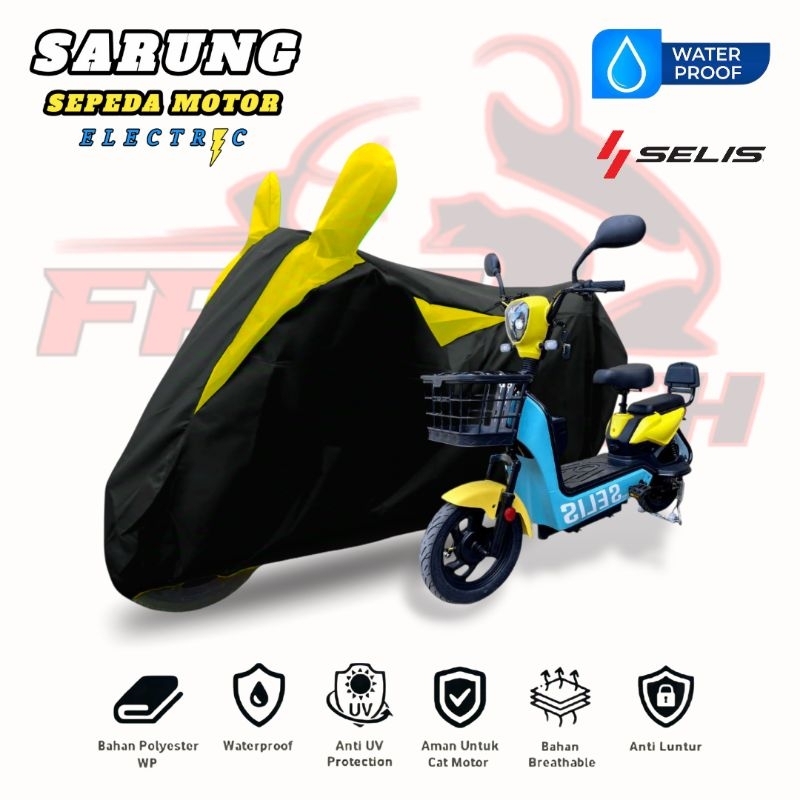Jual Body cover sepeda/motor listrik Selis All Type & setara dimensi ...